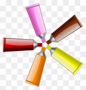 Free Color Tube Red Yellow Brown Orange Pink - Color Tube - Free ...