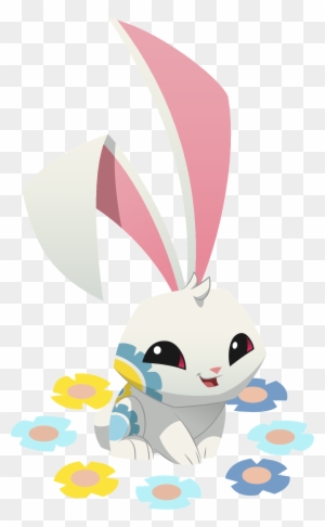 Renovated Art Spring Bunny - Animal Jam Png Bunny - Free Transparent ...