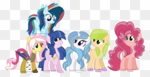Mlp New Next Gen Mane 6 - Mlp Next Gen Mane 6 - Free Transparent PNG ...
