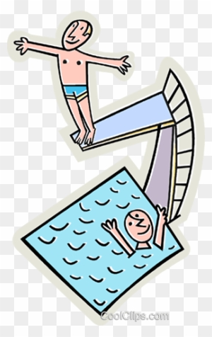 Diving Clipart Diving Board - Swimming Pool Clip Art - Free Transparent ...