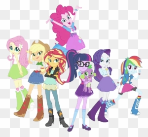 The Human Mane 7 By 76859thomasreturn On Deviantart - Mlp Eg Mane 7 ...