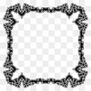 Modern Corner Border Designs Clip Art - Modern Vector Frame Png - Free ...