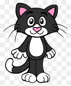 Cat, Feline, Cute, Happy, Smiling, Cartoon Character - Kedi Çizgi Film ...