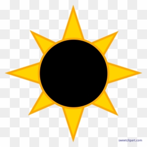 Solar Eclipse Sun Clip Art - Solar Eclipse Clipart - Free Transparent ...