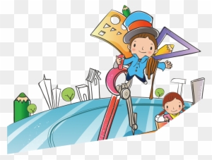 Math & Science - Math And Science Cartoon - Free Transparent PNG ...