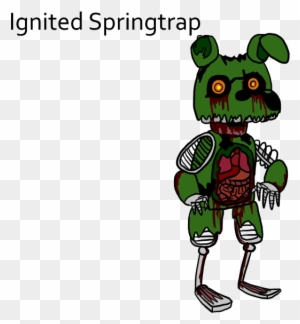 Most Popular Categories - Ignited Springtrap Drawing - Free Transparent ...