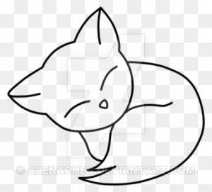 Chibi Wolf Base By Queencarolina On Deviantart - Cute Wolf Drawing ...