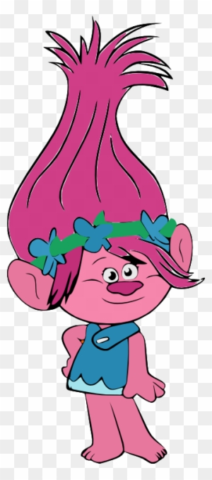 Trolls Poppy Clipart Trolls Movie Clip Art Cartoon - Trolls Poppy Transparent Background - Free ...