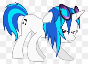 Vinyl Scratch As Rarity Position By Greendwarf333 - Mlp Vinyl Scratch ...