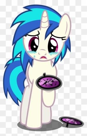 Vinyl Scratch Broke Her Glasses By Jerryakira79 - Mlp Vinyl Scratch ...