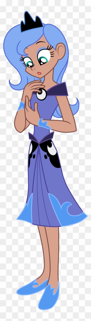 Princess Celestia Human Form Equestria Girls - Mlp Luna As A Human ...