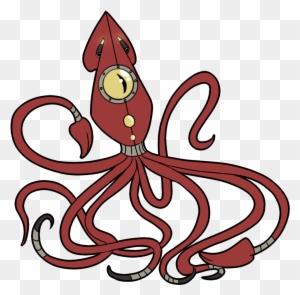 Cyborg Squid By Toxal - Cyborg Squid By Toxal - Free Transparent PNG ...