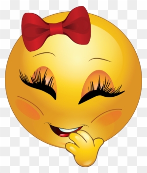 Shy Smiley Face Clip Art