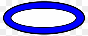Perfect Open With Oval - Blue Oval - Free Transparent PNG Clipart ...