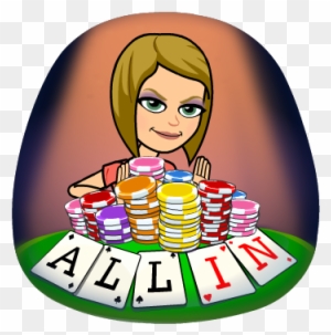 All In - Bitmoji Gambling - Free Transparent PNG Clipart Images Download