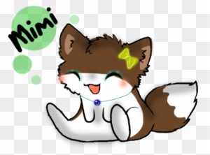 Mimi Chibi Kitten By Corine123 - Drawing - Free Transparent PNG Clipart ...