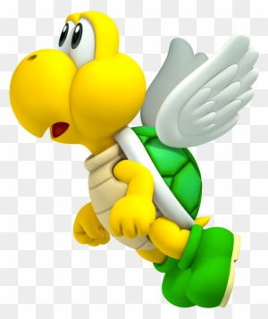 Super Mario - Flying Koopa Troopa - Free Transparent PNG Clipart Images ...