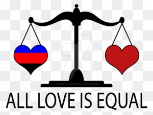 All Love Is Equal With Polyamory Heart By Lovemystarfire - Bisexual ...