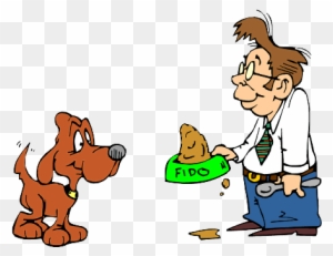 Feeding Dogs Clipart Illustration