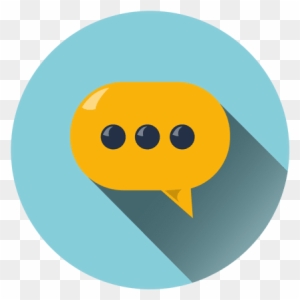 Chat Cloud Circle Icon Transparent Png - Circle Chat Png - Free ...