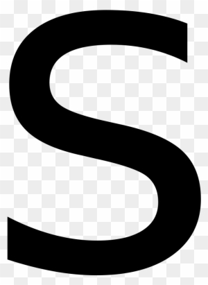 Letter S, Transparent PNG Clipart Images Free Download - ClipartMax