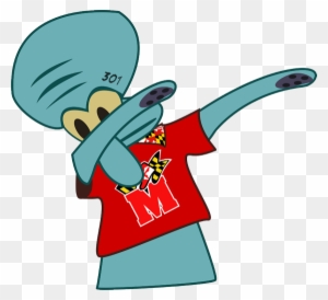 Squidward Dab - Transparent Background Discord Emoji - Free Transparent ...