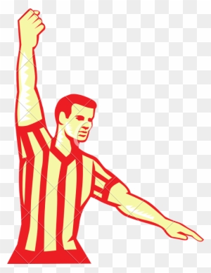 Basketball Referee Stop Clock Foul - Basketball Referee Silhouette ...