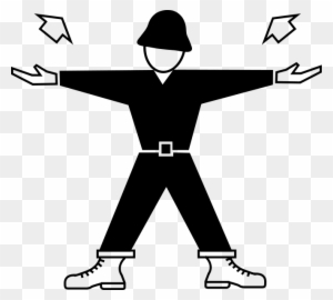 Marshalling Hand Helicopter Hand Signals Pdf - Free Transparent PNG ...