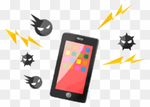 Cell Phone Infected With Viruses - Virus De Cumputadora Png - Free ...