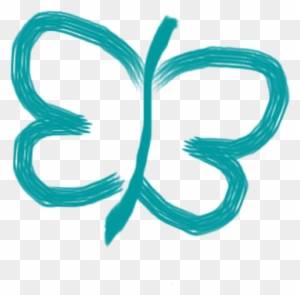 Mariposa Turquesa - Calligraphy - Free Transparent PNG Clipart Images ...