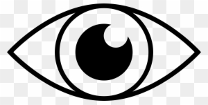 Great Of Simple Eye Clipart Black And White - Simple Eye Clipart - Free ...