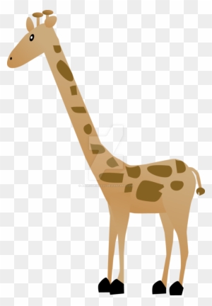 Simple Vector Giraffe By Aphroprincess - Giraffe - Free Transparent PNG ...