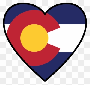 Sweet Colorado Flag And Mountain Sticker - Colorado State Flag ...