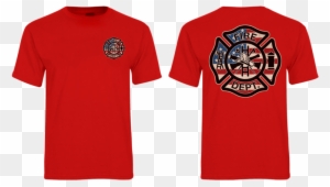 American Firefighter Shirt - Muscleblaze T Shirt - Free Transparent PNG ...