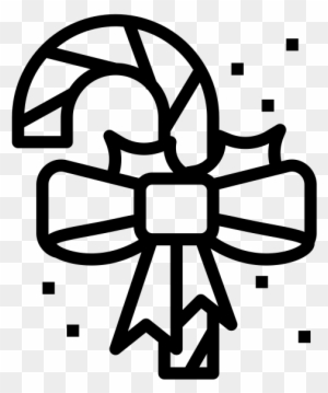 Candy Cane Rubber Stamp - Stick Candy - Free Transparent PNG Clipart ...