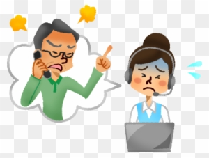 Complainer And Call Center Operator - Cliente Enojado Png - Free ...