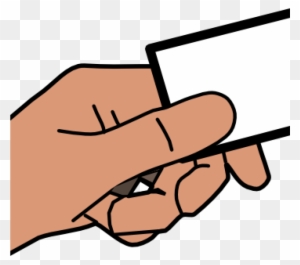 Card Clipart Cartoon Hand Card Clip Art At Clker Vector - Clipart Hand ...