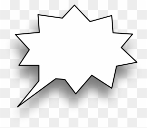 Outline, Shapes, Text, Shape, Speech, Bubbles, Stared - Spiky Speech ...