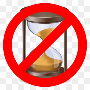 The Sure Fire Way To Cut Out Time Wasters - No Time Clipart - Free ...