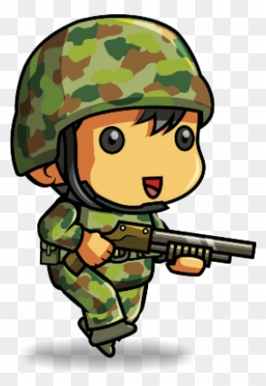 Tiny Soldier - Army Cartoon - Free Transparent PNG Clipart Images Download