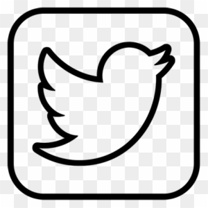 Keep In Touch - Twitter Logo Outline Transparent Png - Free Transparent ...