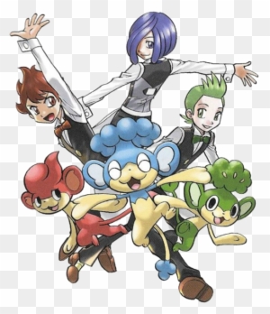 Pokemon Black And White Cilan For Kids - Ash And Iris Body Swap - Free ...
