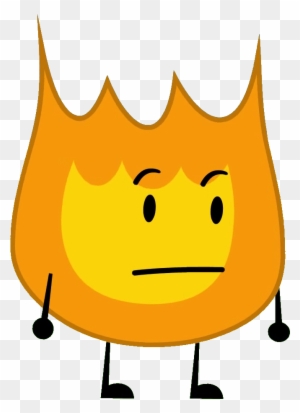 Firey And Firey Jr - Bfb Firey Jr - Full Size PNG Clipart Images Download