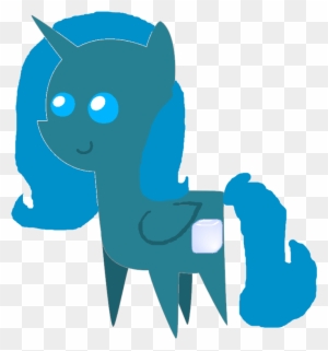 Chibi Ice Cube Mlp By Thedrksiren - Cartoon - Full Size PNG Clipart ...