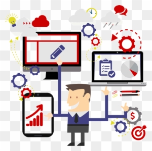 Crm Sales Manager - Free Transparent PNG Clipart Images Download