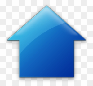Return To Main Page - Home Png Icon Blue - Free Transparent PNG Clipart ...