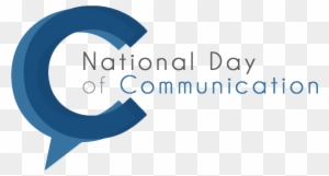 National Day Of Communication Portrait - National Day Of Logo - Free ...