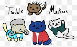 Triple Trouble Makers By Ketrindarkdragon - Cartoon - Free Transparent ...