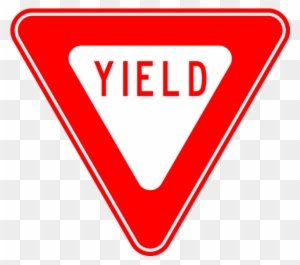 Yield - Sign - Clipart - Traffic Sign - Full Size PNG Clipart Images ...