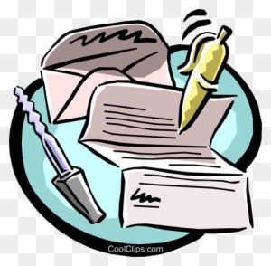 Formal Letter Writing Clipart